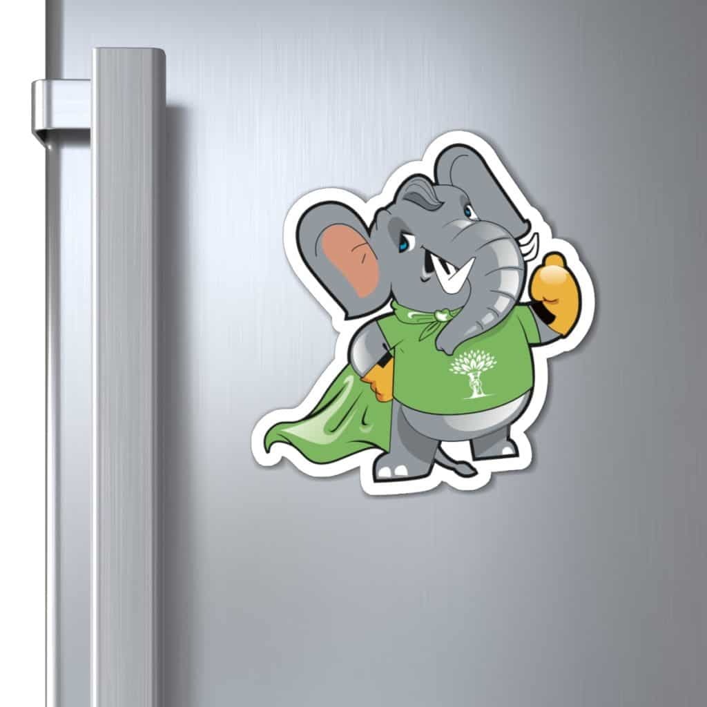 Effie refrigerator magnet - Prostasia Foundation